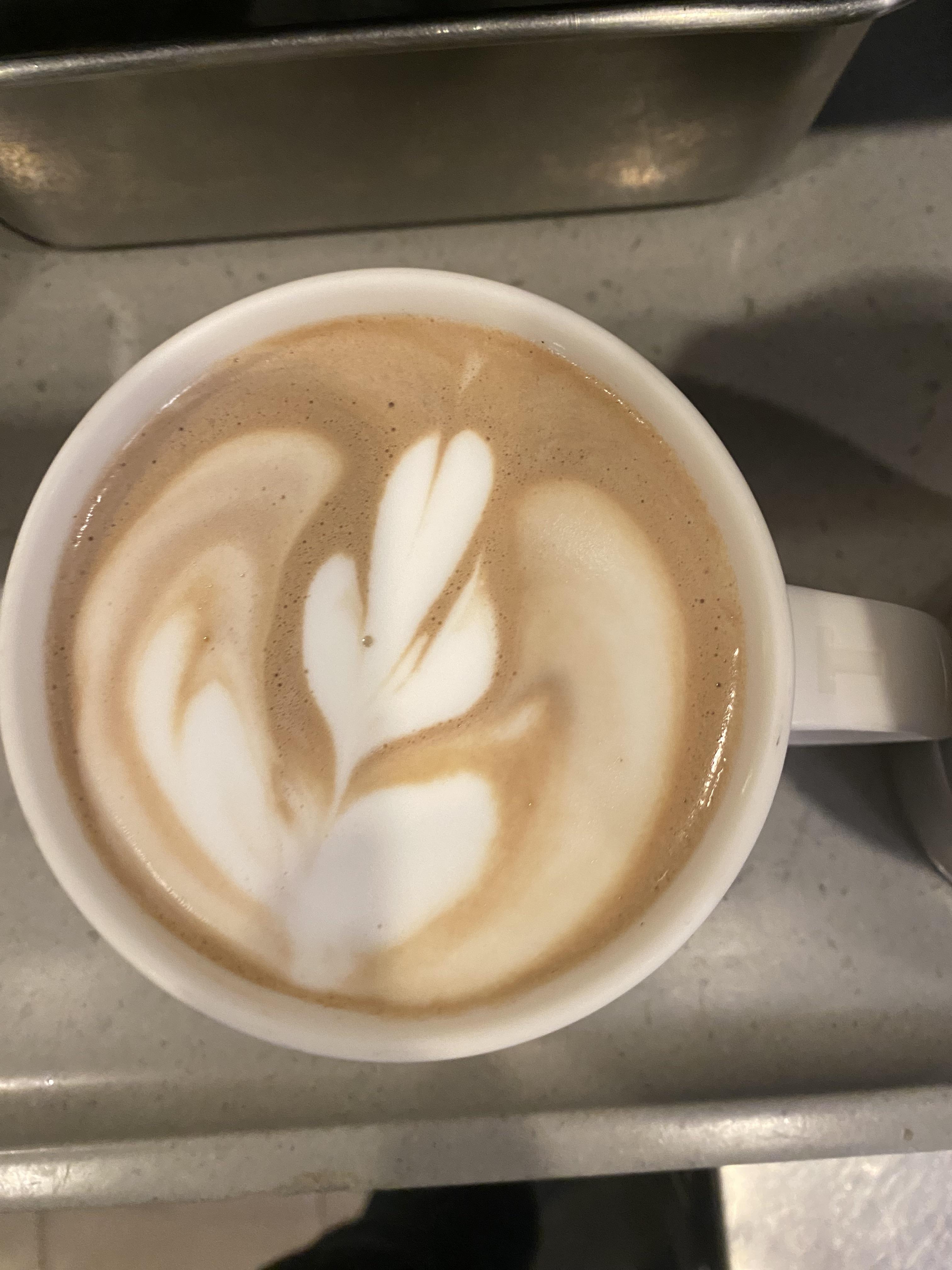 Update on latte art progress | Scrolller