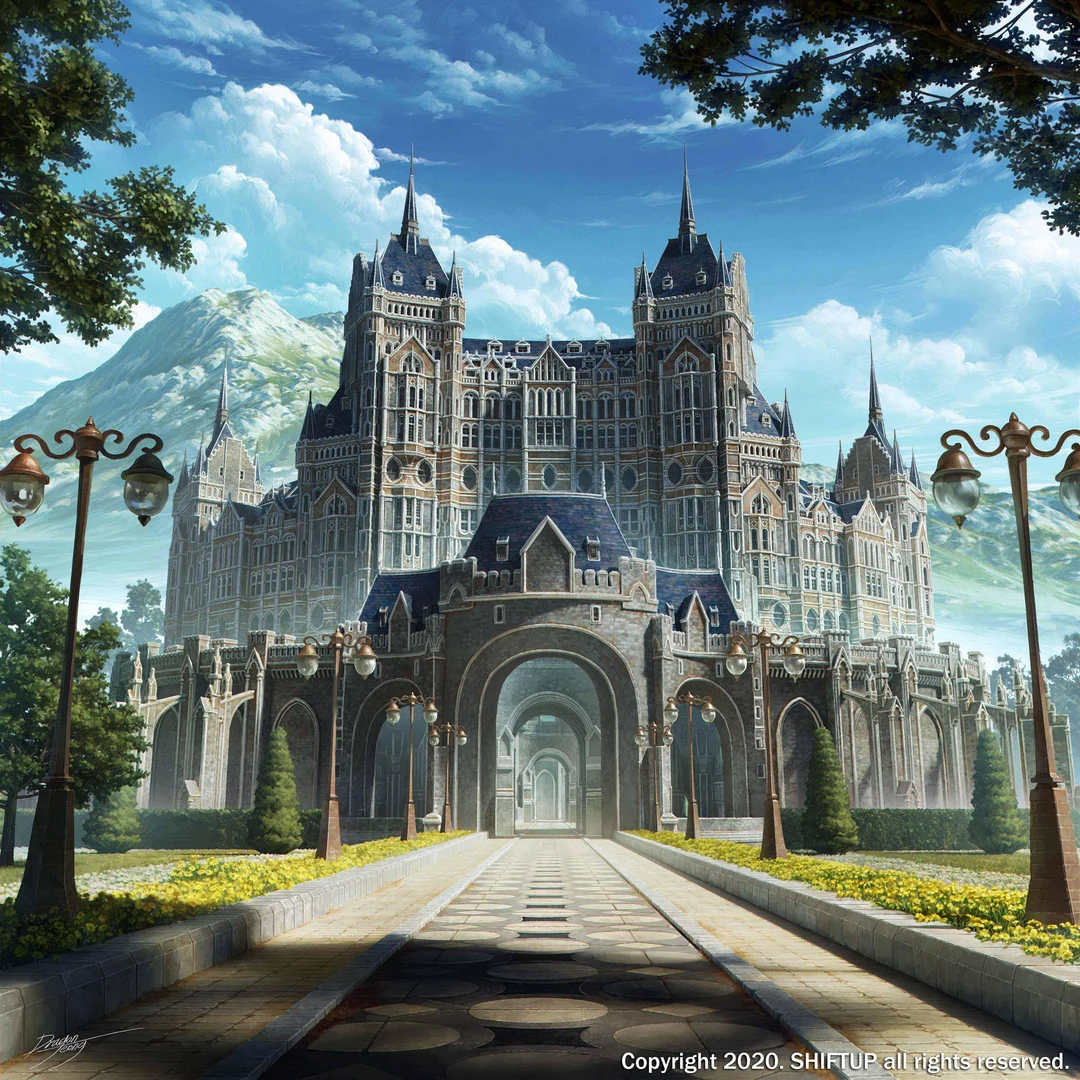 Nobleman's Mansion by artist Wonyong Jeong | Scrolller