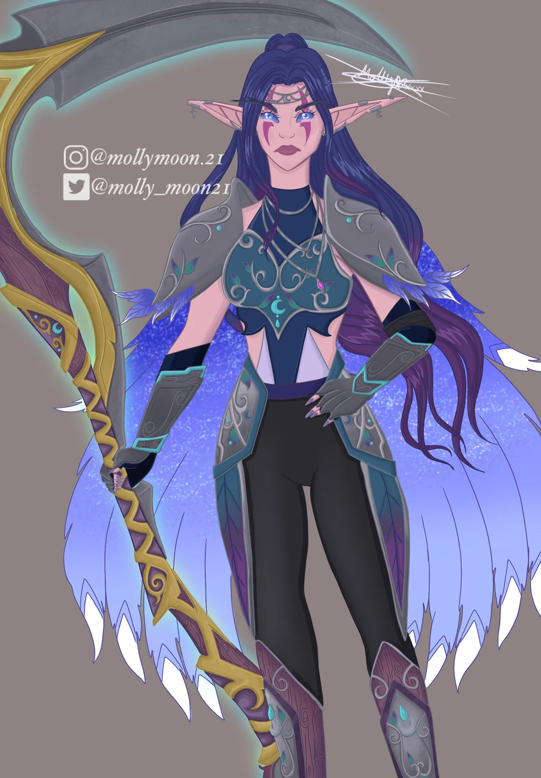 Would you put this on your Druid? First ever custom set I designed. | Scrolller