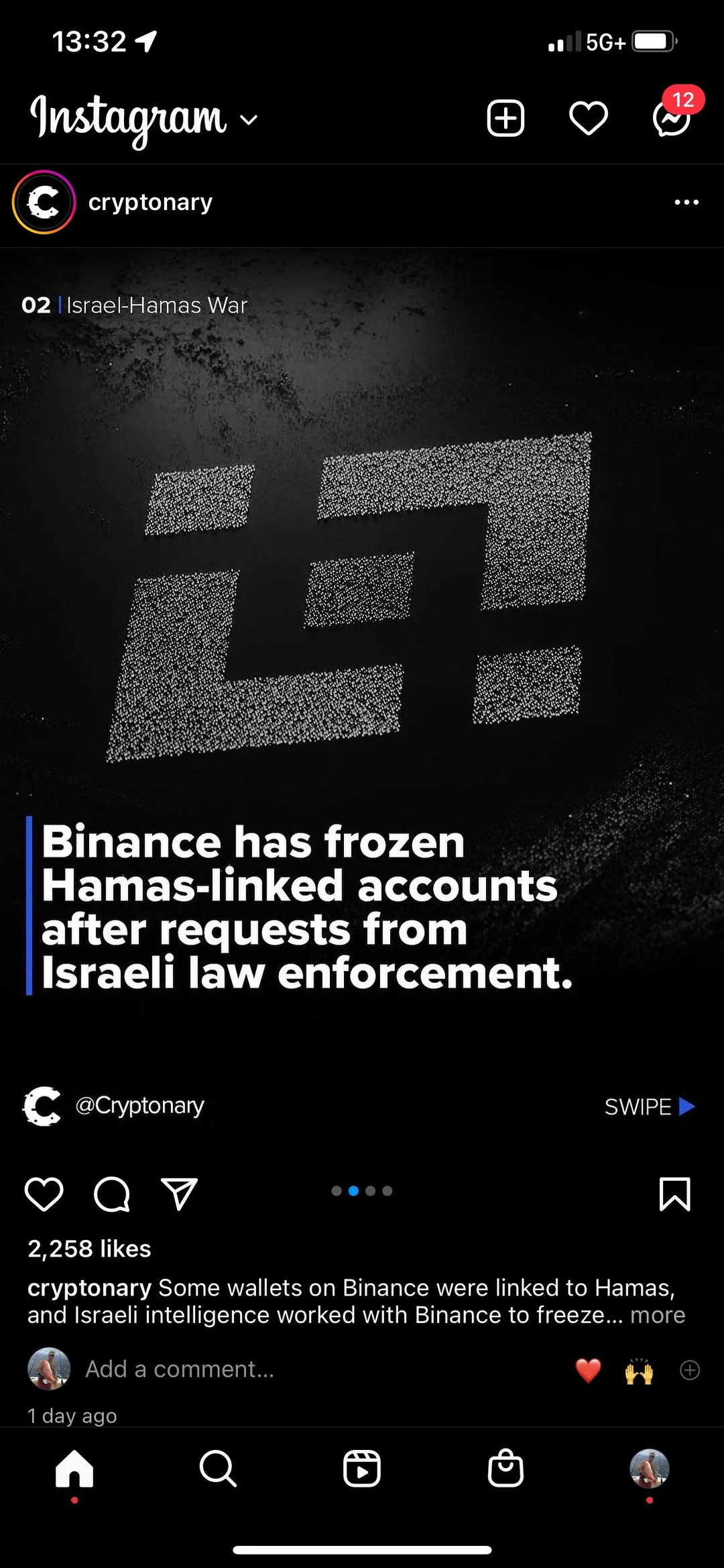 Binance freezing assets | Scrolller