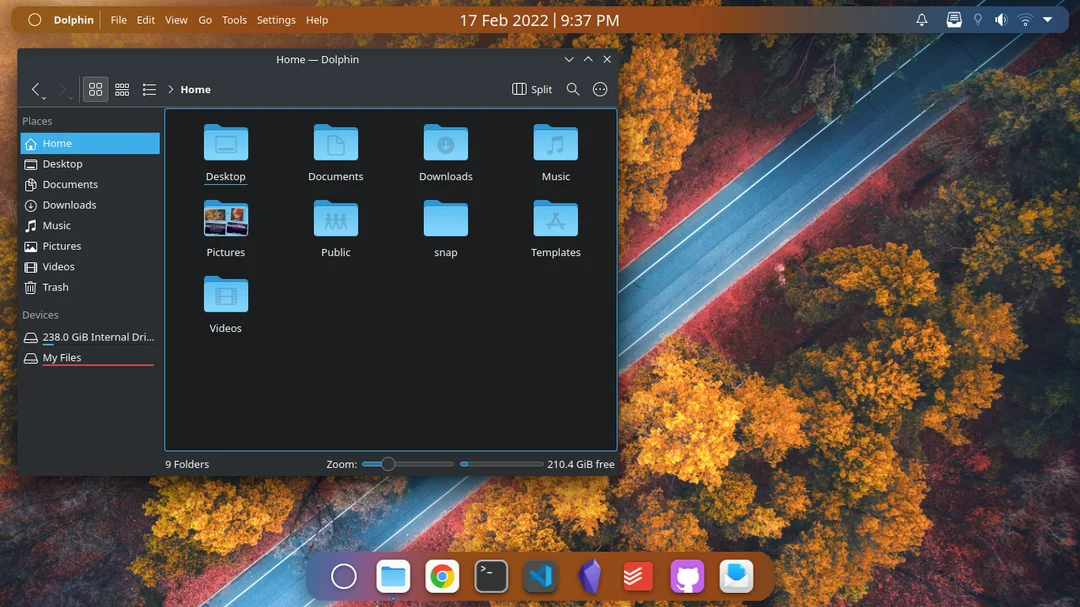 [KDE] Inspired by The Linux Experiment | Scrolller