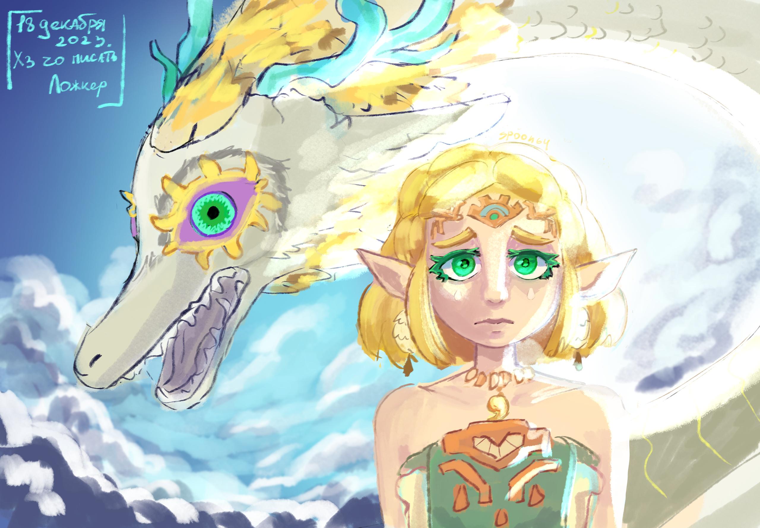 [TOTK] [OC] a few months later i decided to redraw my art xD | Scrolller