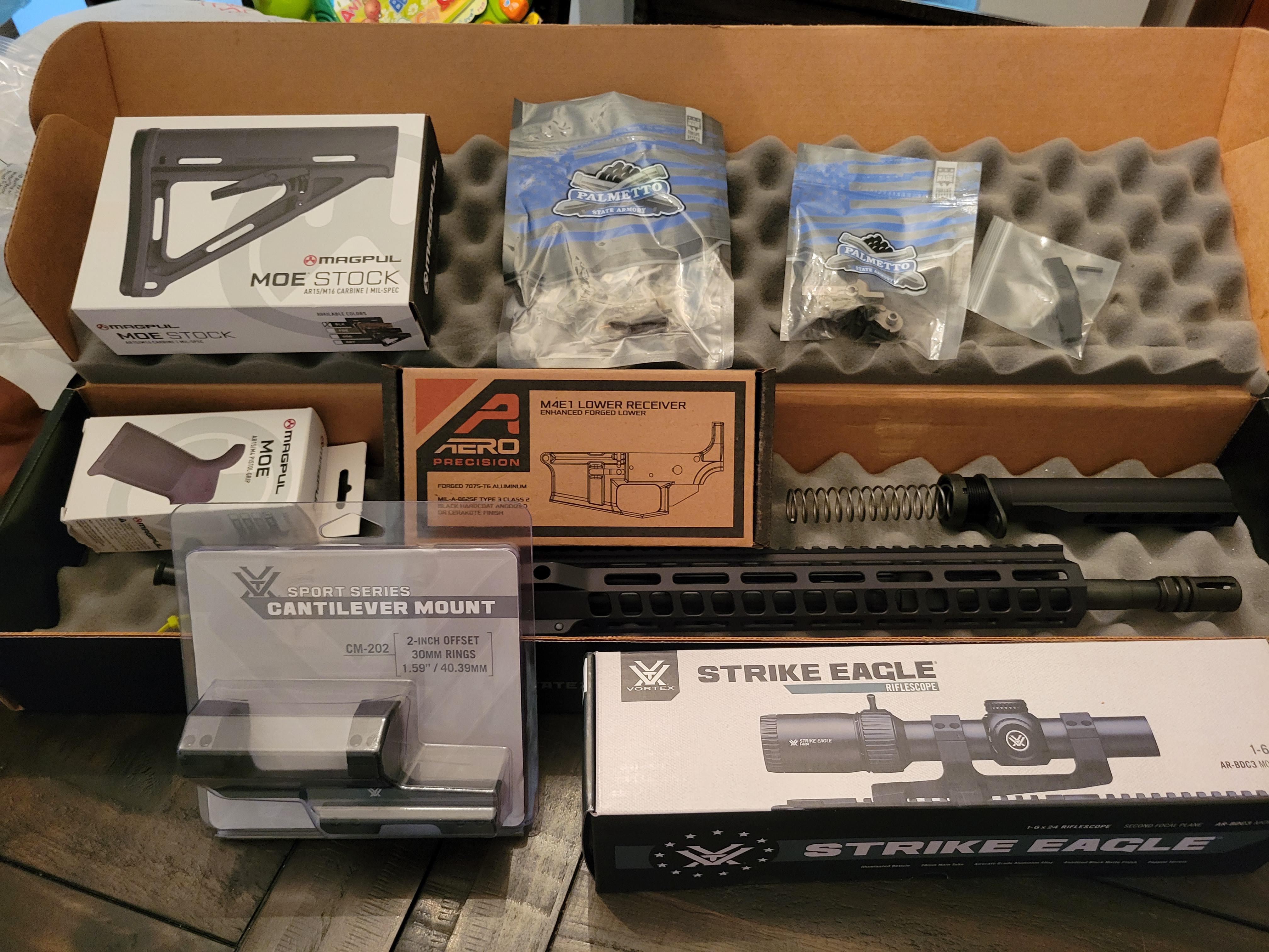 First time builder wish me luck. (just the lower though) | Scrolller