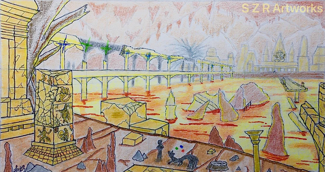 Ancient Ruins, Szrajimn (me), tradicional, 2022 | Scrolller