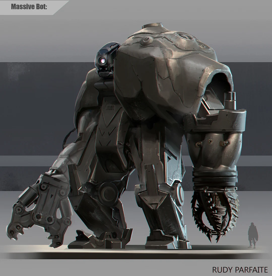 Massive Bot by Rudy Parfaite | Scrolller