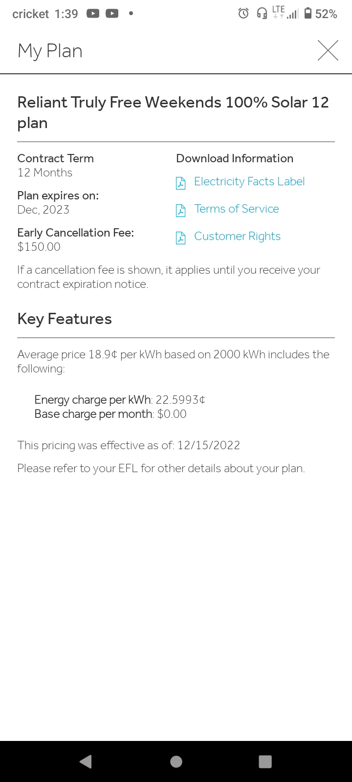 Lower electricity Plan? Anyone? | Scrolller