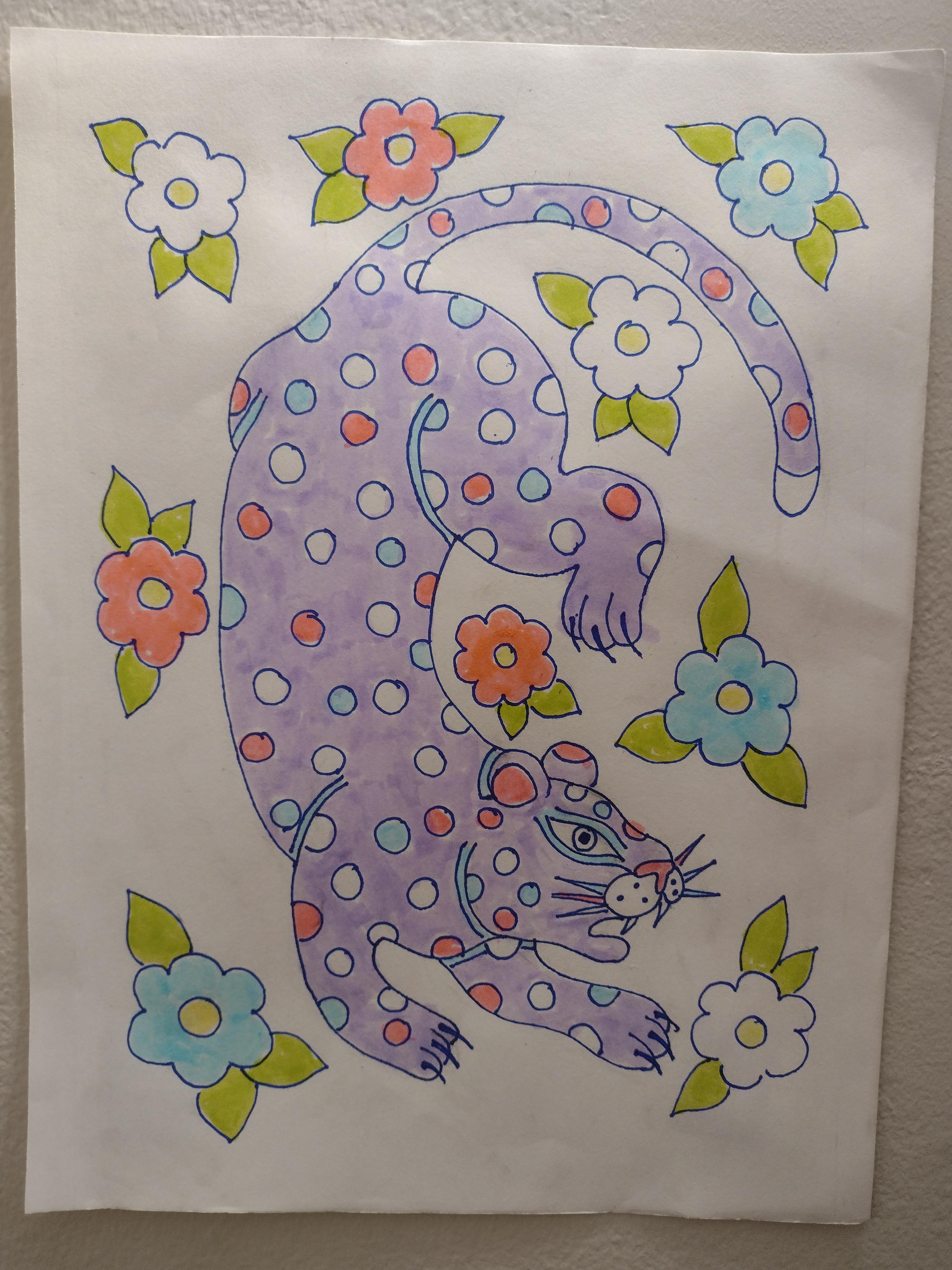 Trans pride leopard 😎 I made for my partner | Scrolller