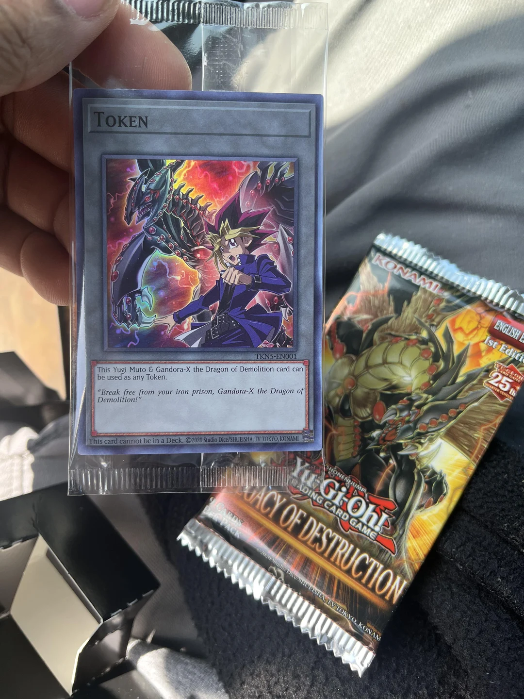 First time buying a nine card pack and Legacy of destruction and this is what I got for the ...