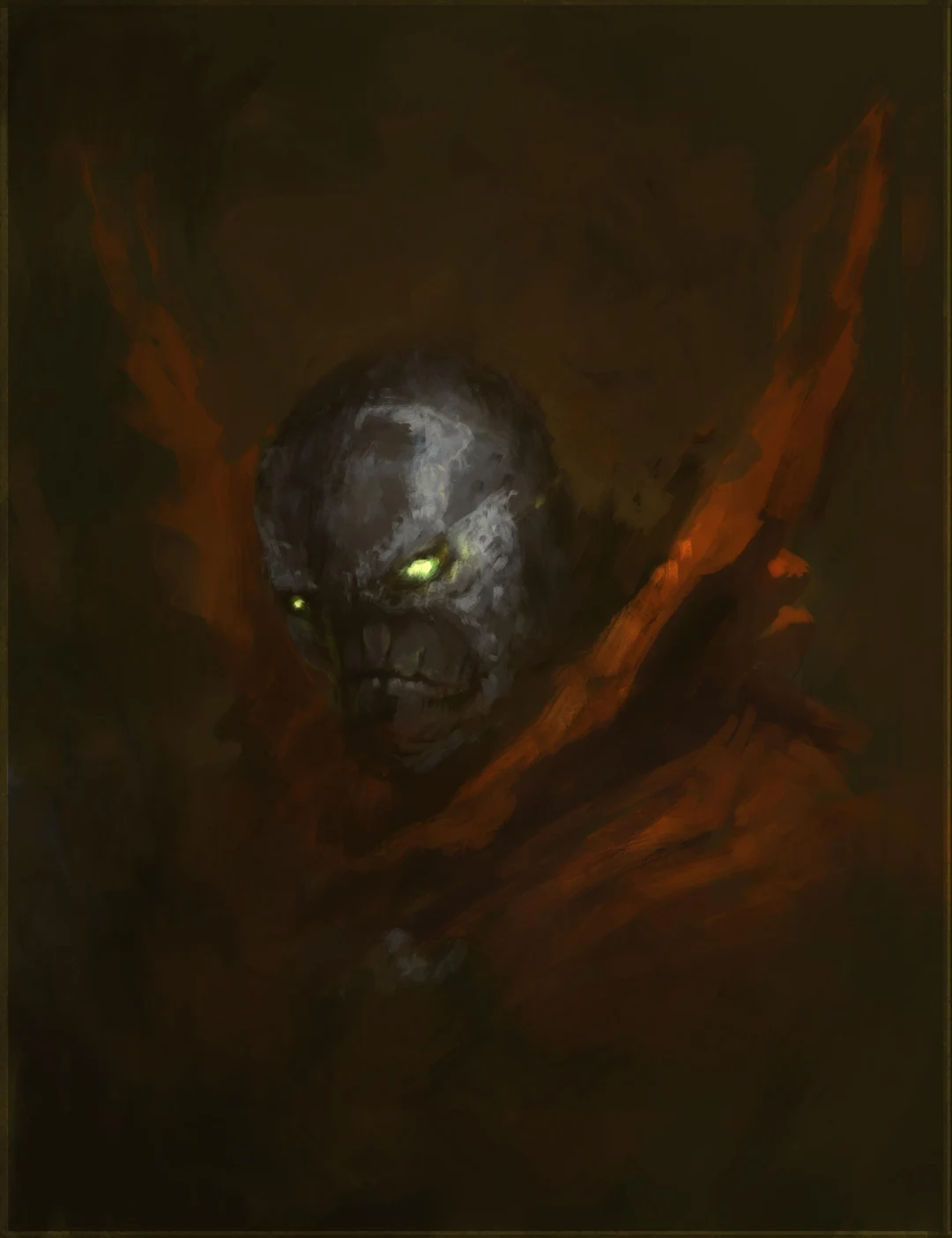 Spawn, fanart, original artwork by me. | Scrolller