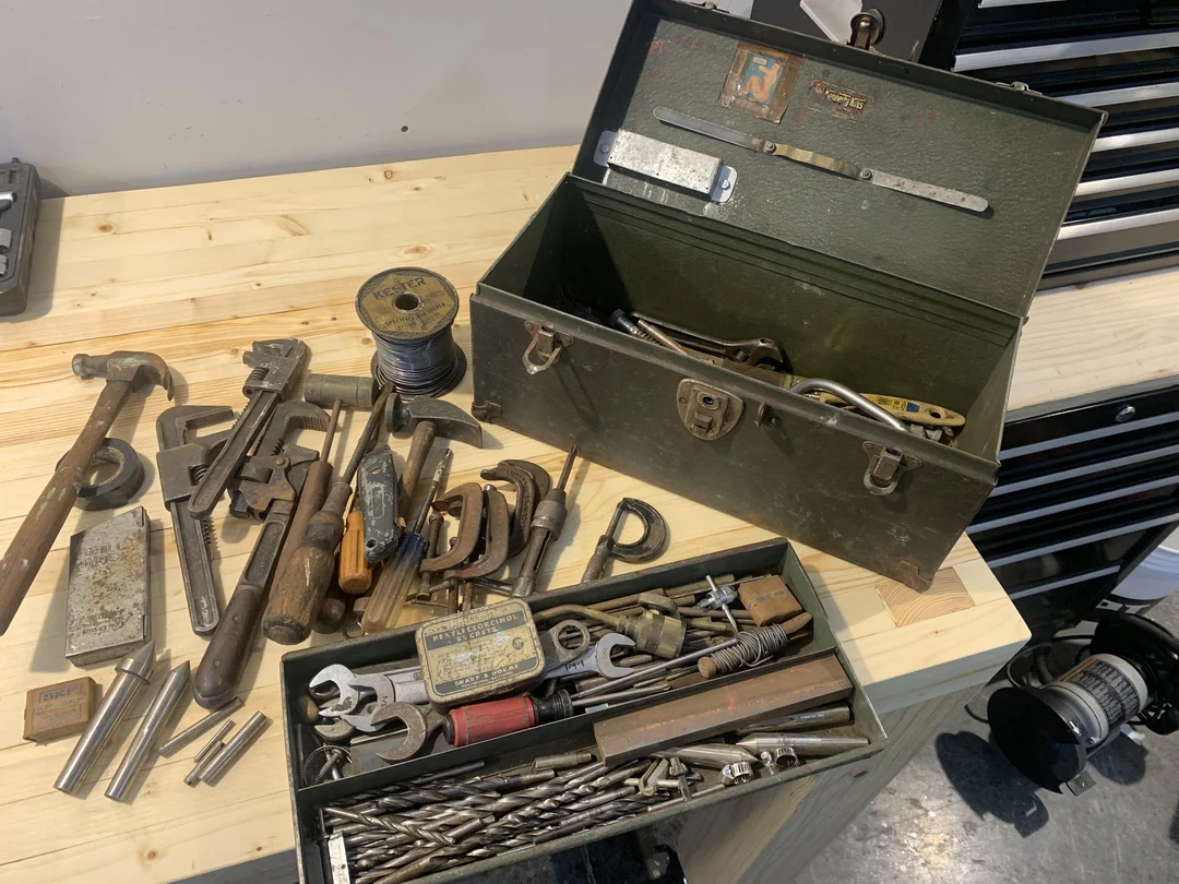 Inherited a toolbox | Scrolller