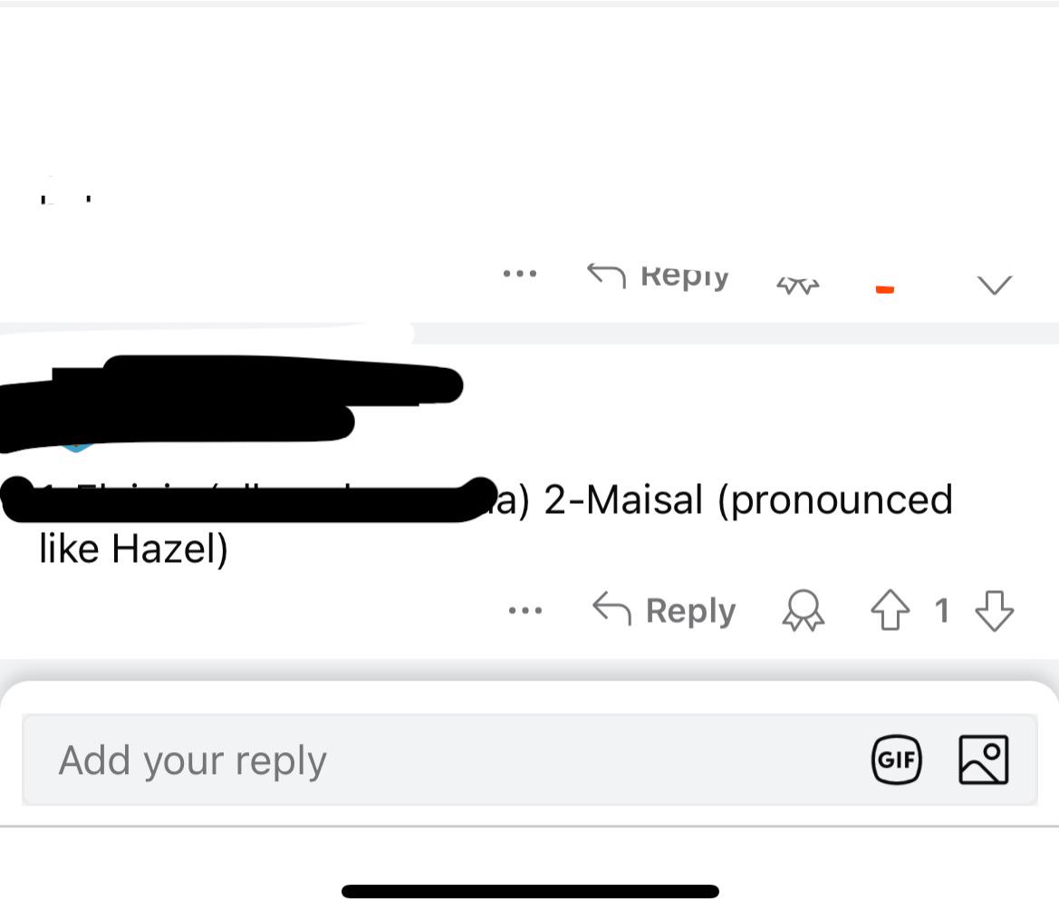 Maisal read as Hazel? | Scrolller