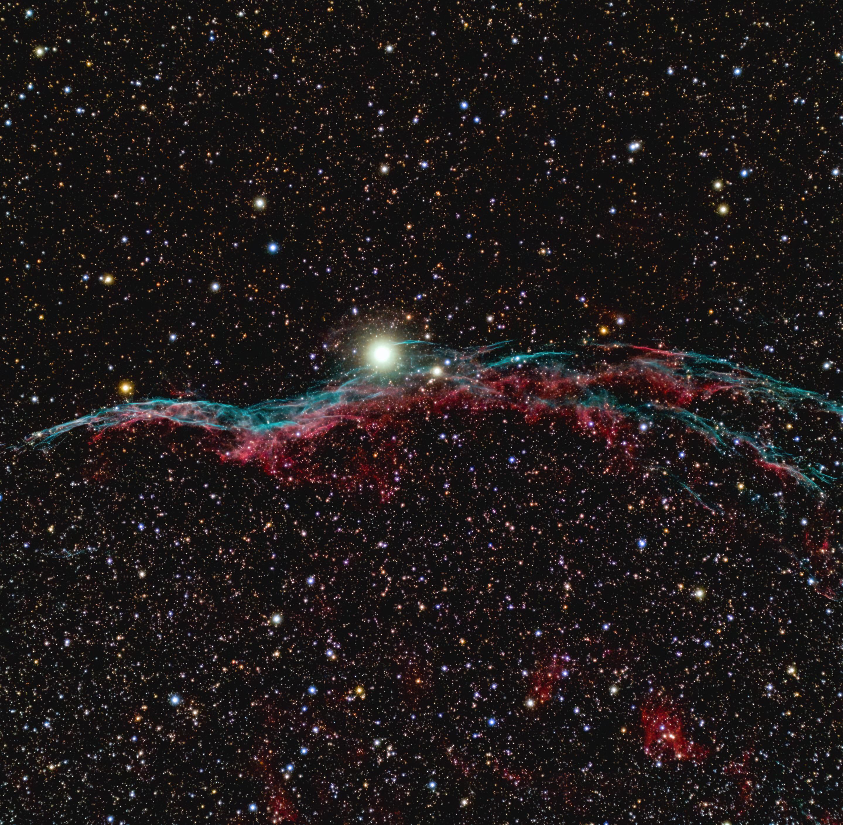 Western veil nebula | Scrolller