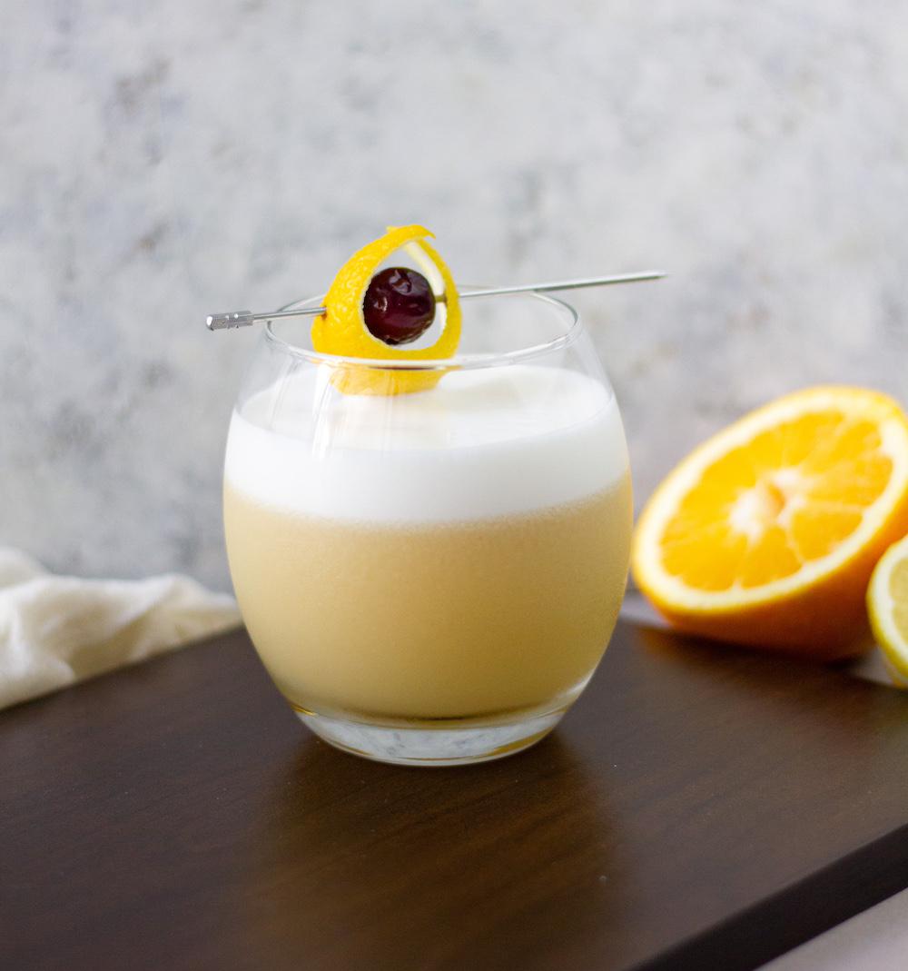 Whiskey Sour by Dan Sabo (Overproof Rye & OJ) | Scrolller
