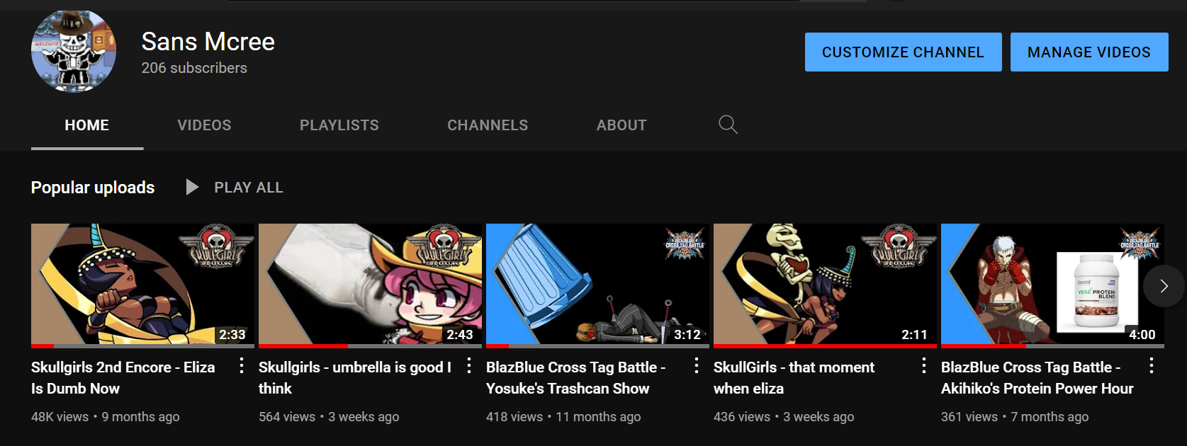 my destiny it seems to play skullgirls wth? | Scrolller