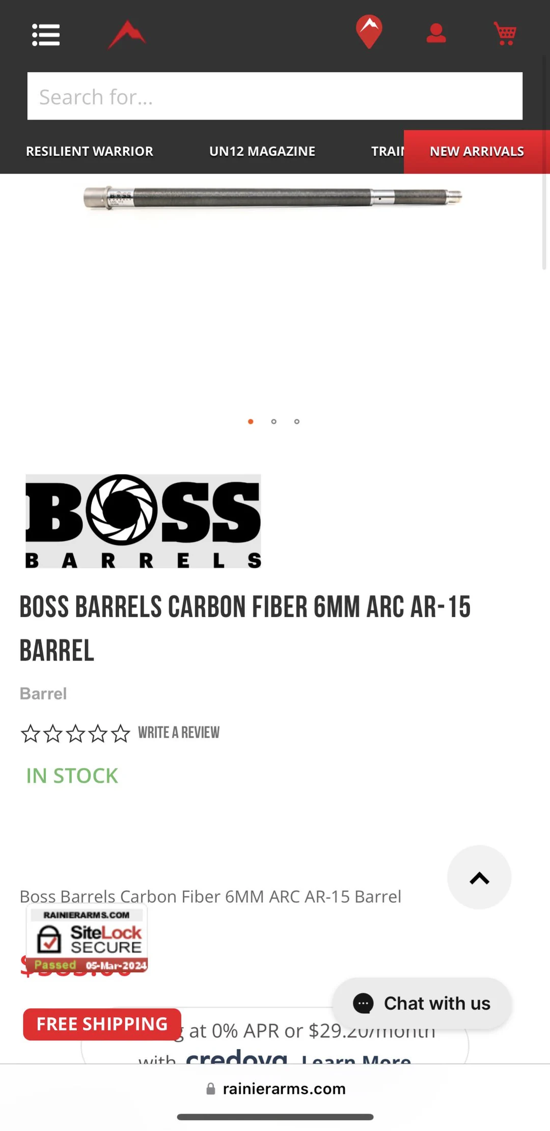 Boss Carbon Fiber Barrels | Scrolller