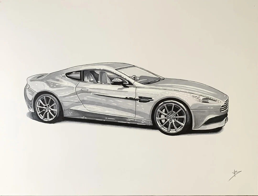 Vanquish, BensDrawings, Markers, 2023 | Scrolller