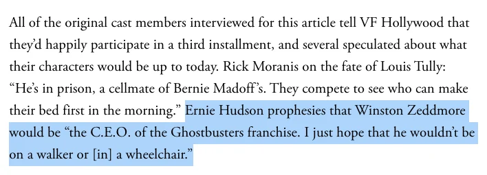 looks like Ernie was psychic (fun detail from a 2014 VF feature on the ...