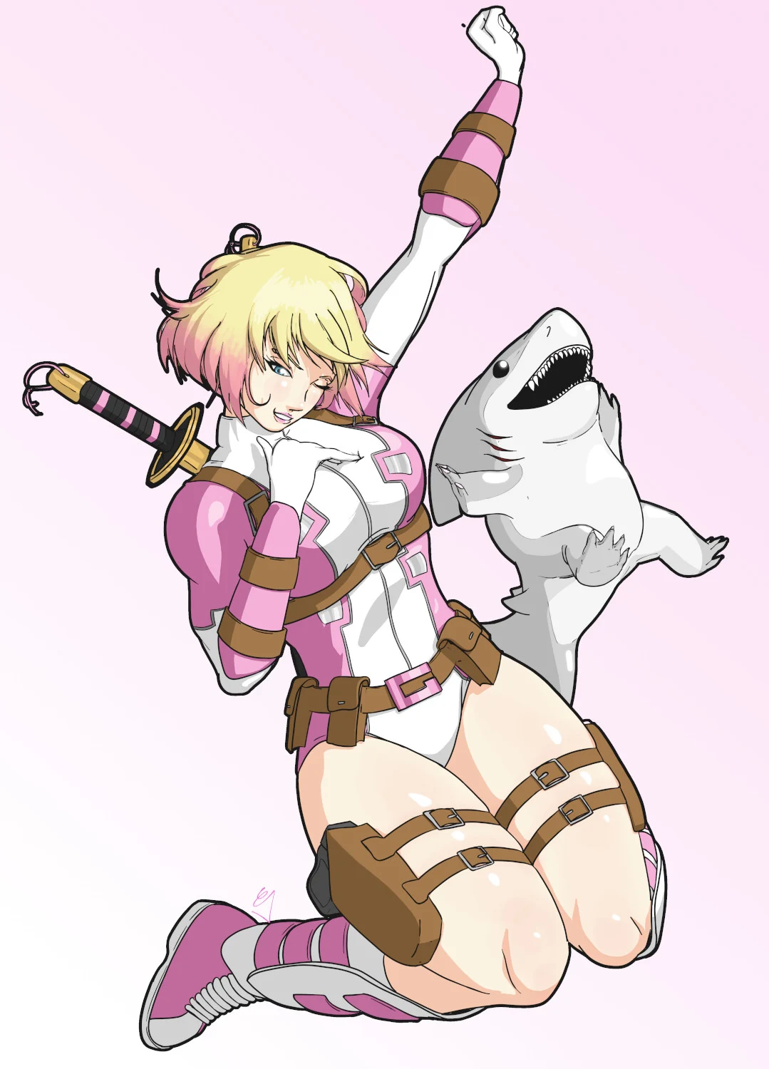 Gwenpool and Jeff by Me | Scrolller