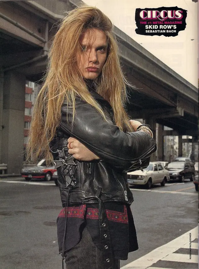 Sebastian Bach circa 1989 | Scrolller