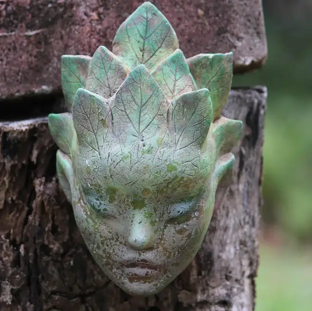 Dawn, me, clay and acrylic, 2023 | Scrolller