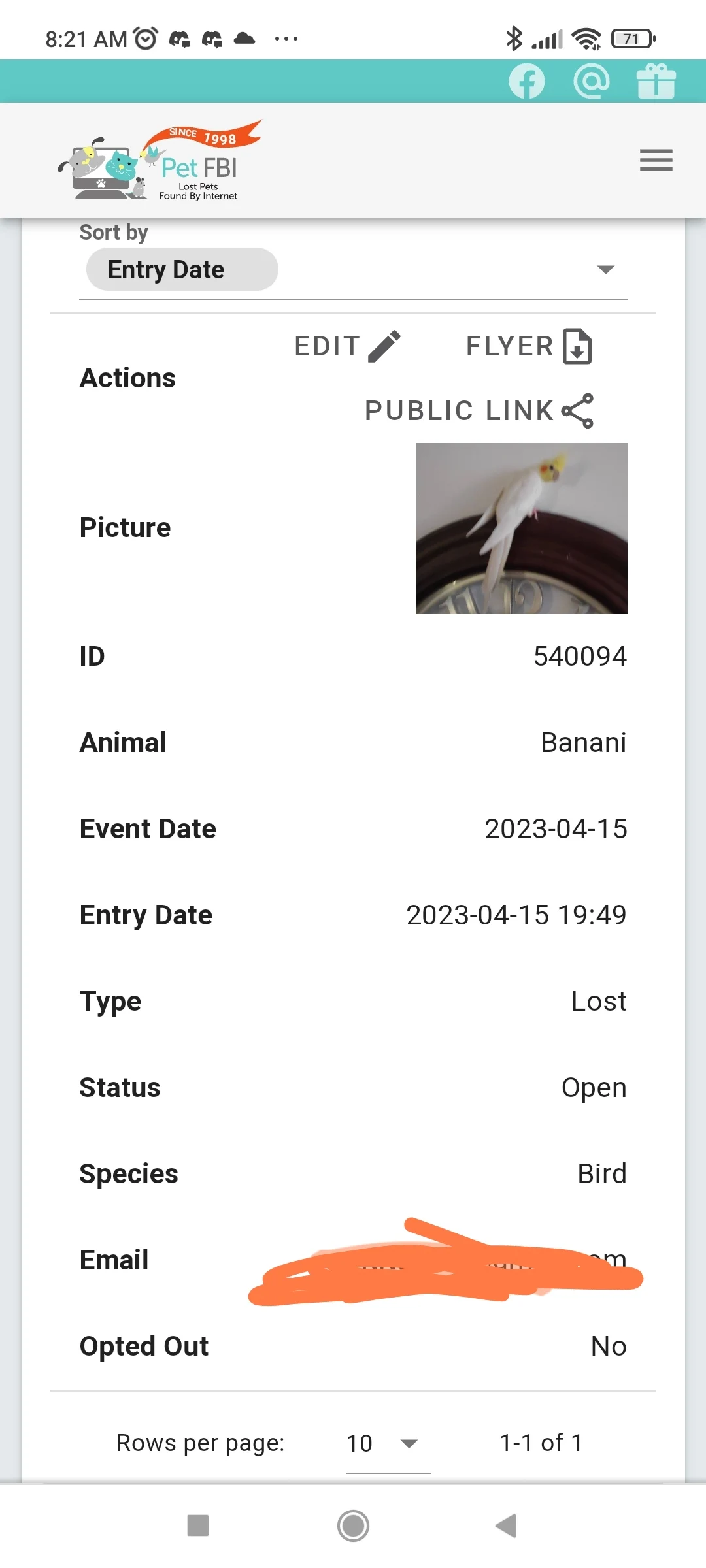 Anyone seen this bird | Scrolller