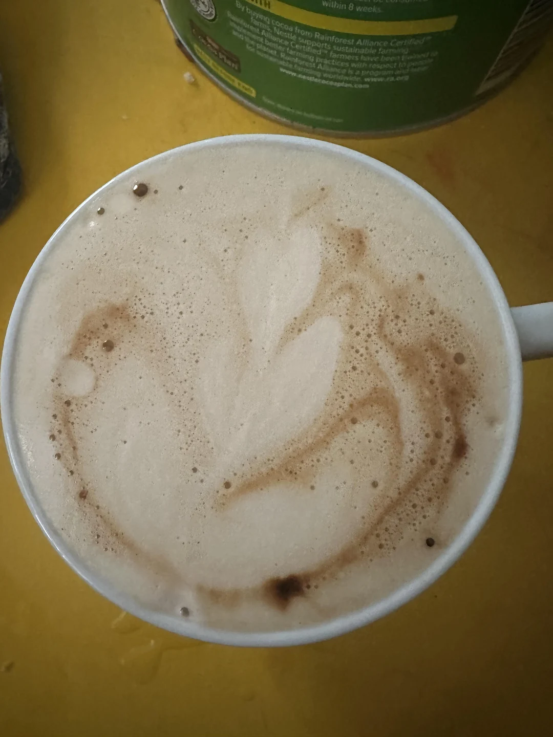 Day 5 of trying to make latte art | Scrolller