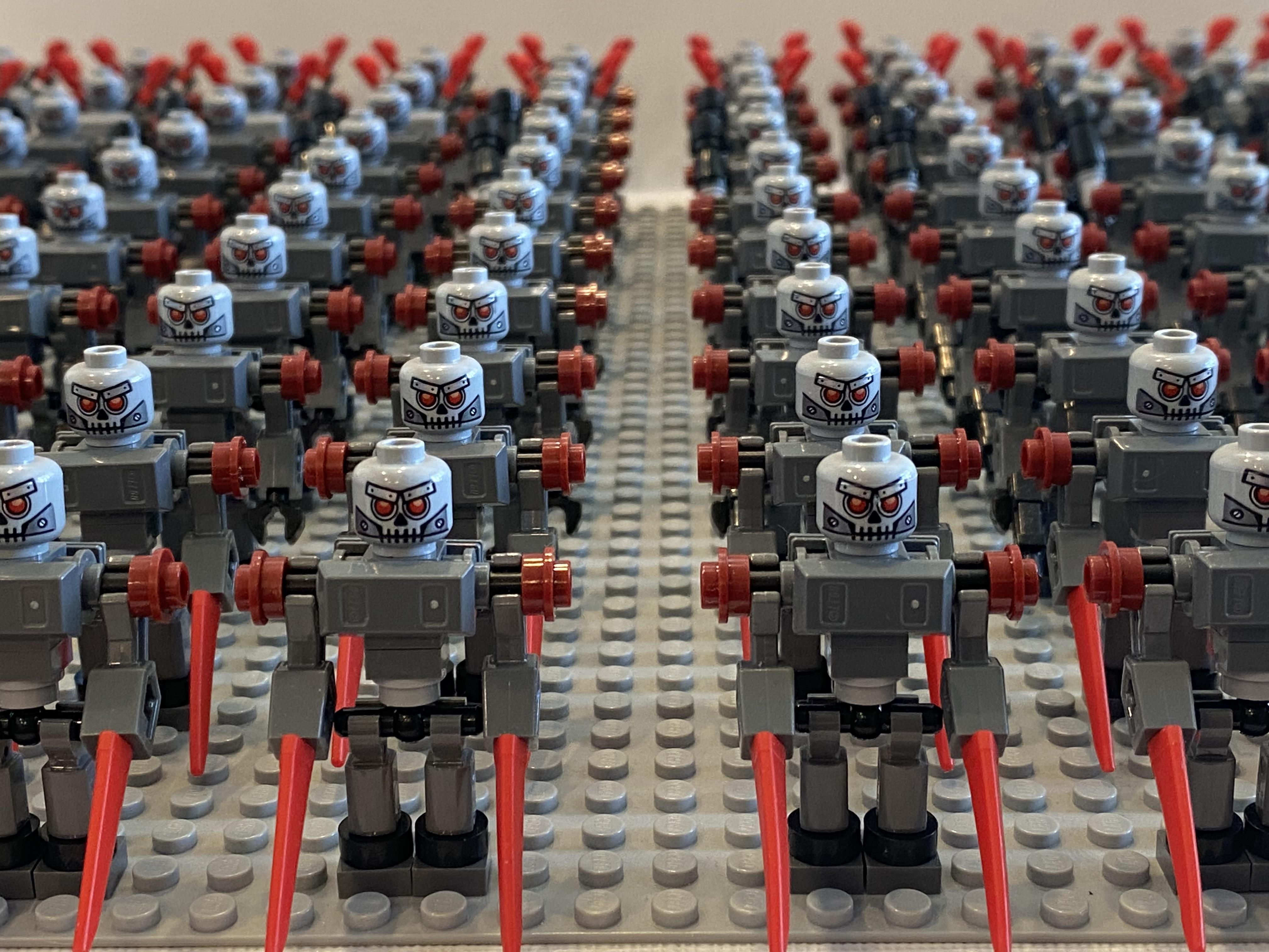 My Lego Helldivers Automaton Army | Scrolller