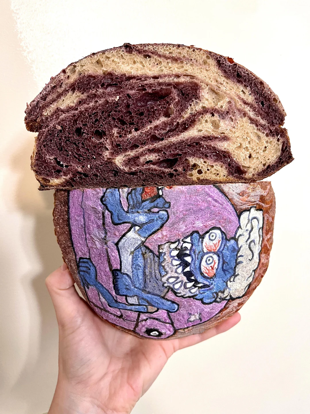 Crumb shot of my recent loaf :) | Scrolller