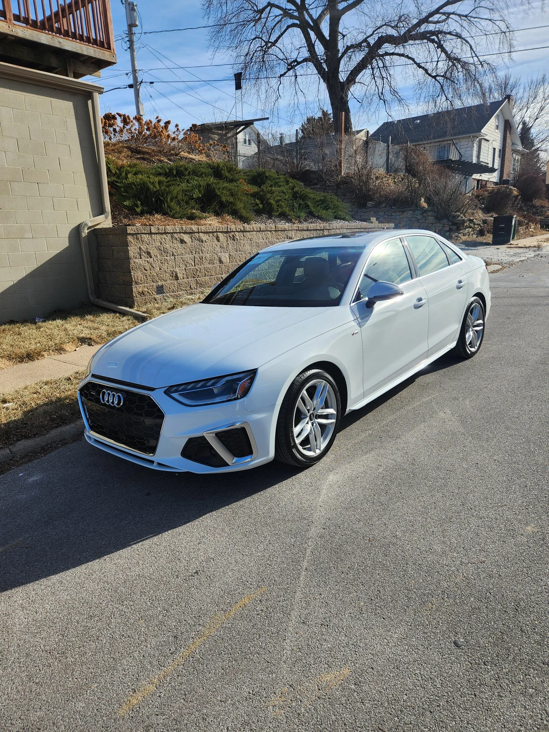 My first luxury car. A 2024 Audi A4 4000 miles | Scrolller