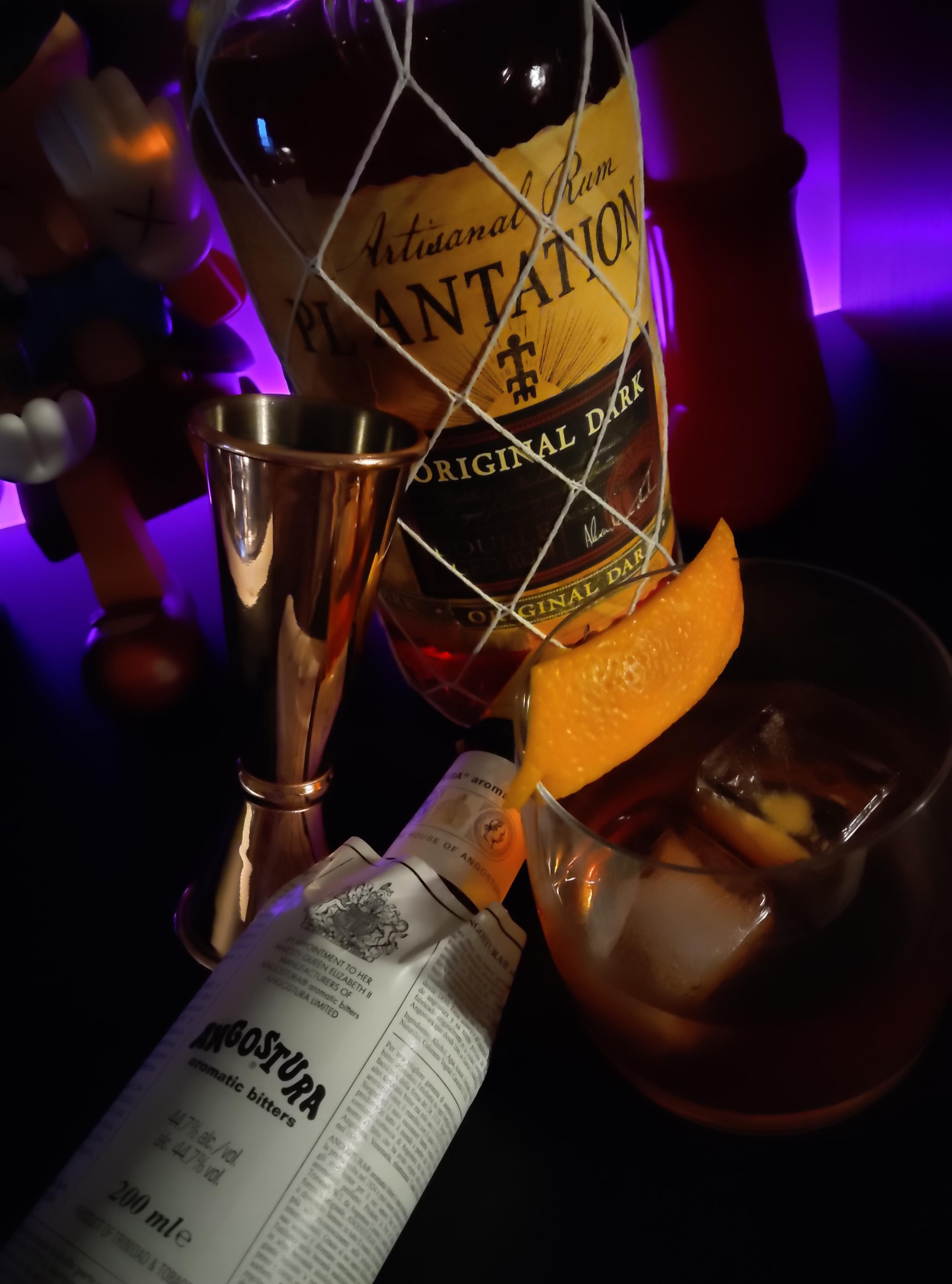 rum old fashioned with caramel syrup | Scrolller