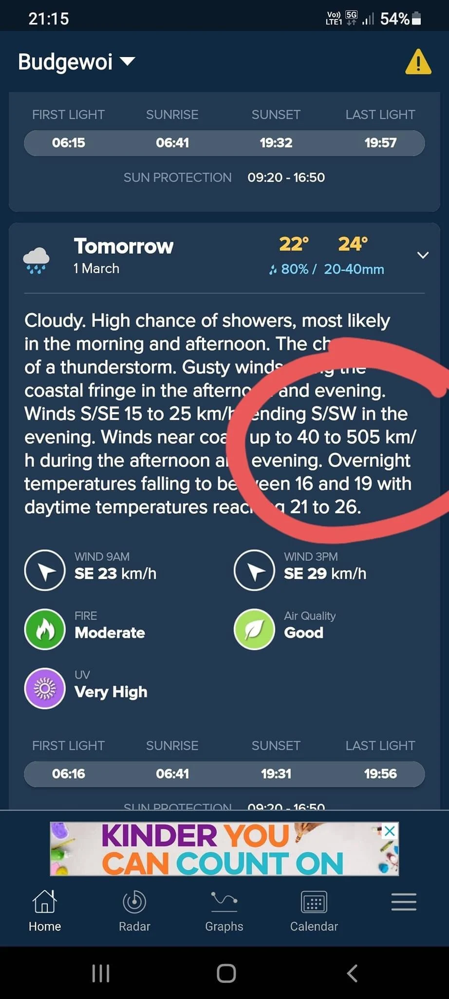 Going to be pretty windy in our area tomorrow :) | Scrolller