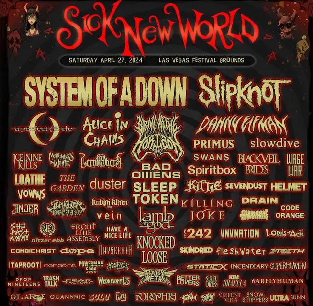 Sick New World 2024 Lineup | Scrolller