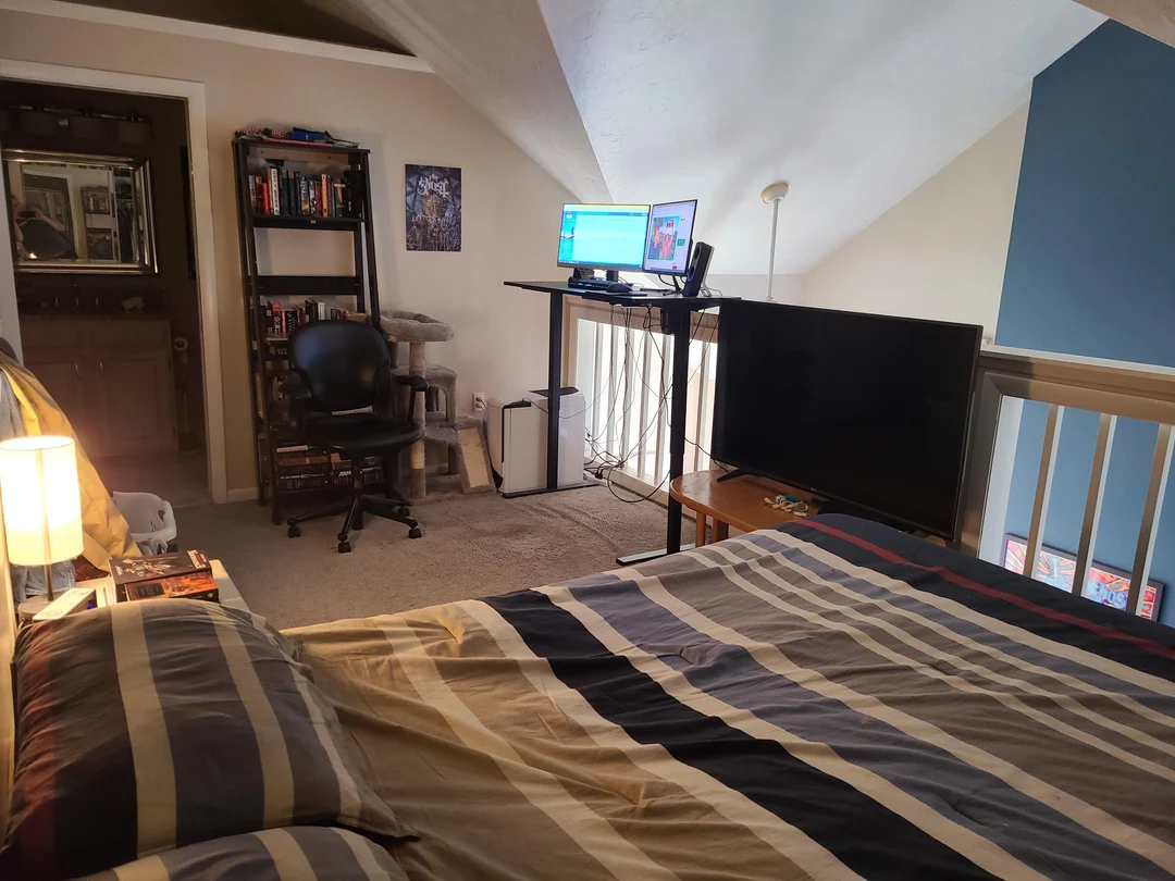 My happy place, bedroom loft | Scrolller