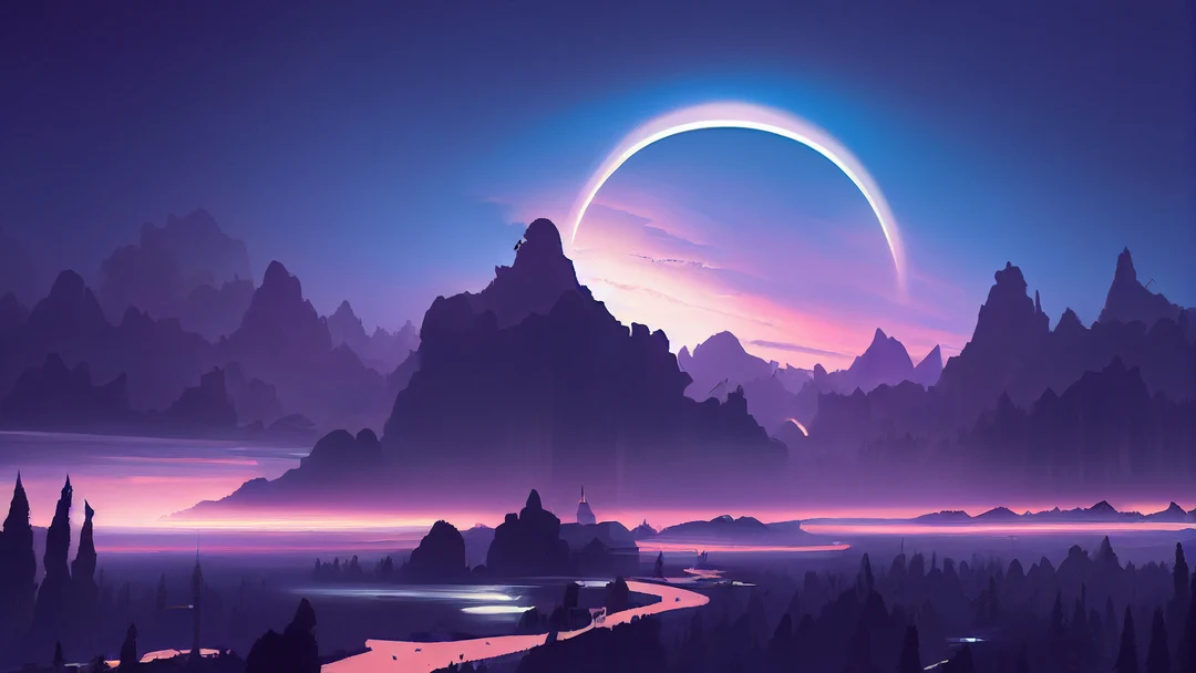 Illustrator planet ai art [1920x1080] | Scrolller