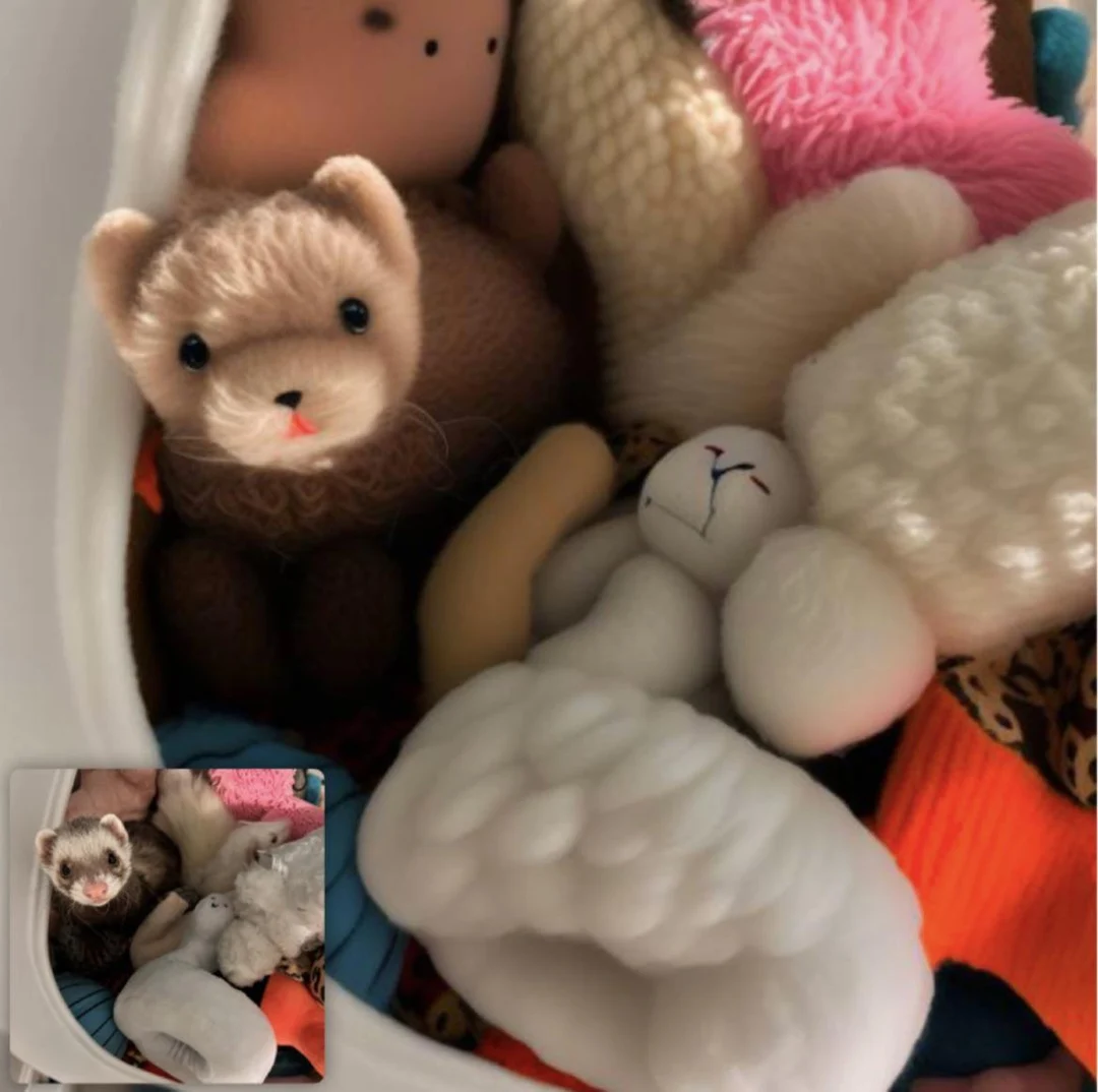 I hate these new “alter my pics” apps but this one? THIS ONE?? My baby bear is a stuffy ...