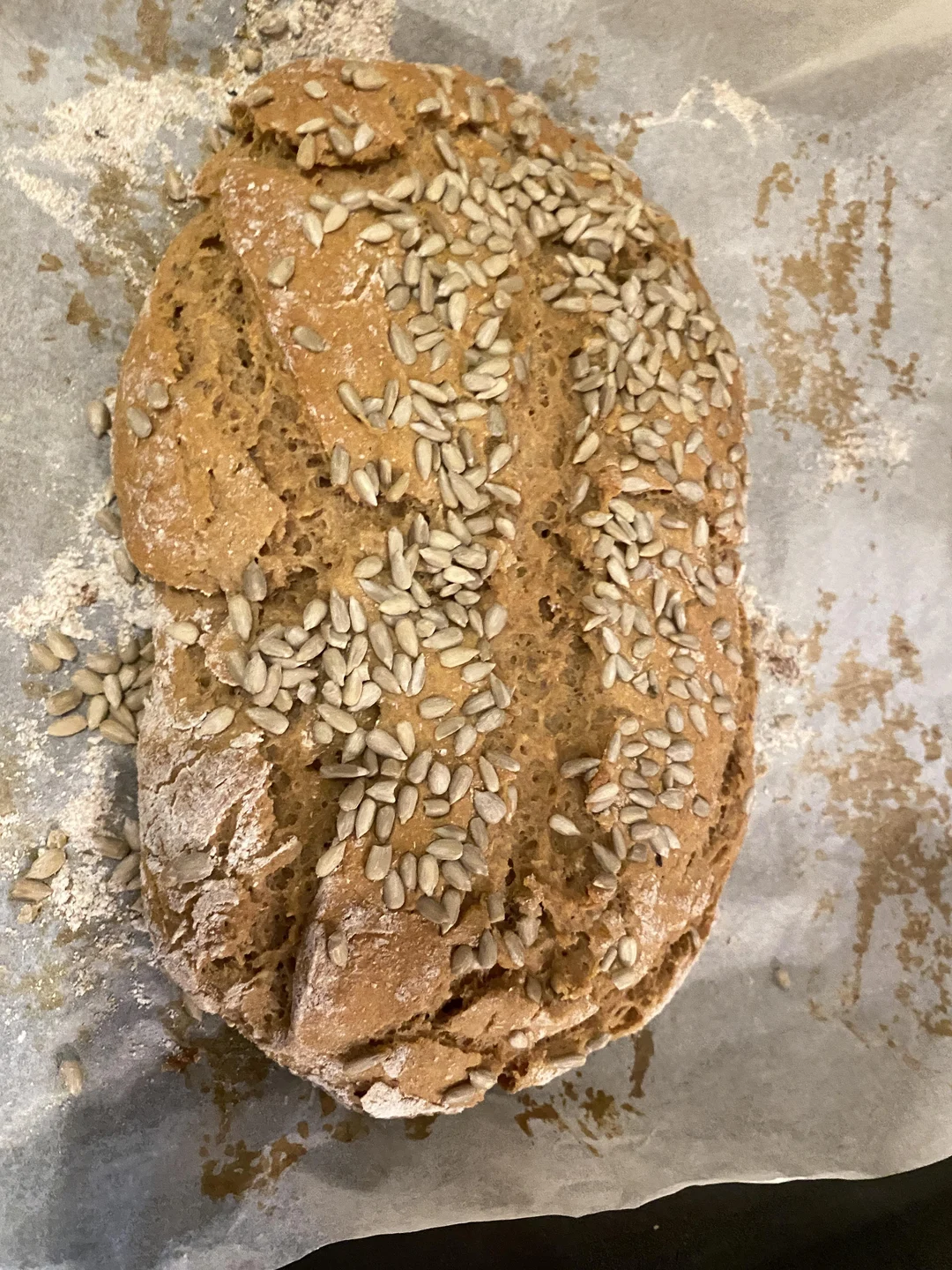 I tried baking bread huhu | Scrolller