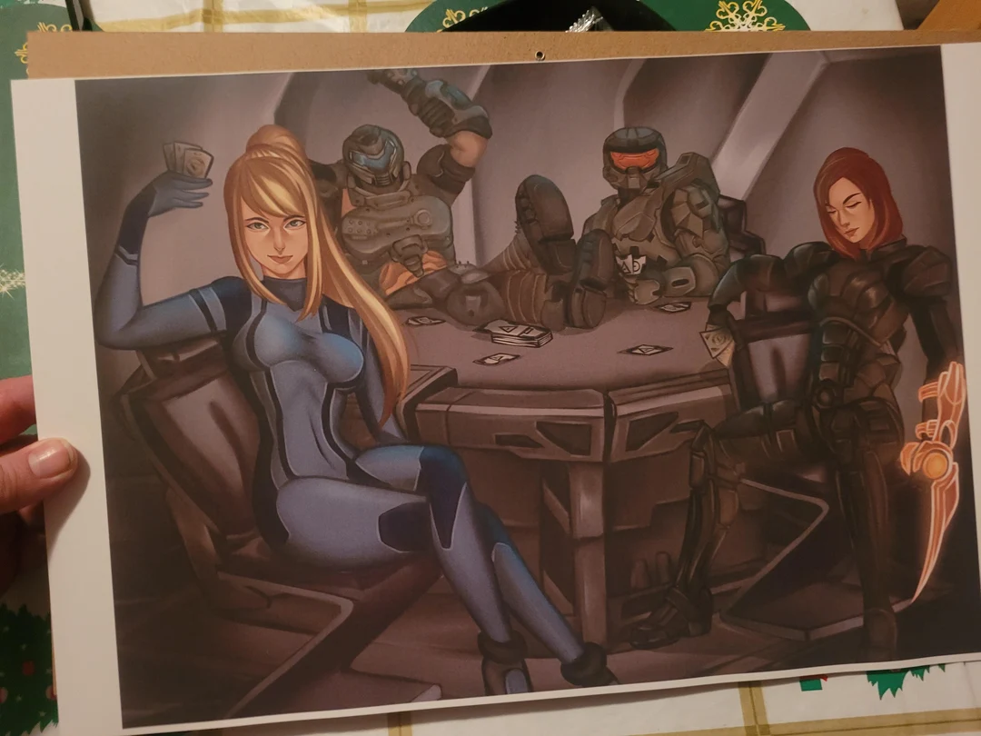 Out on a Double Date (OC by unknown artist) | Scrolller