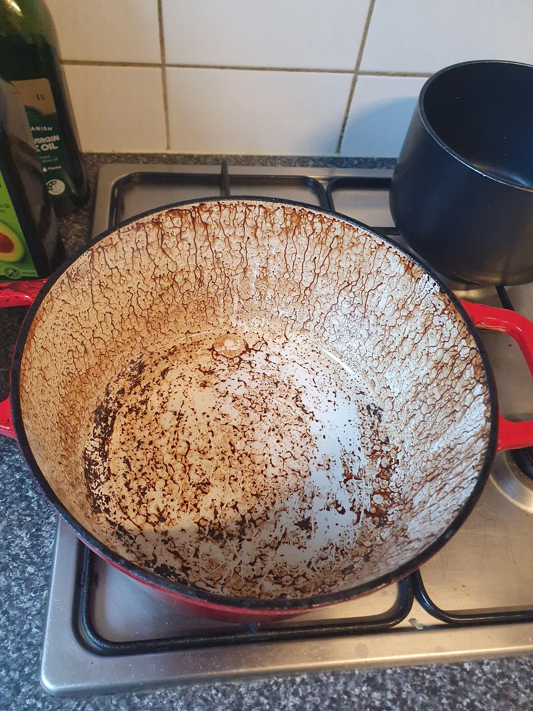 Attempted to season my new pot... | Scrolller