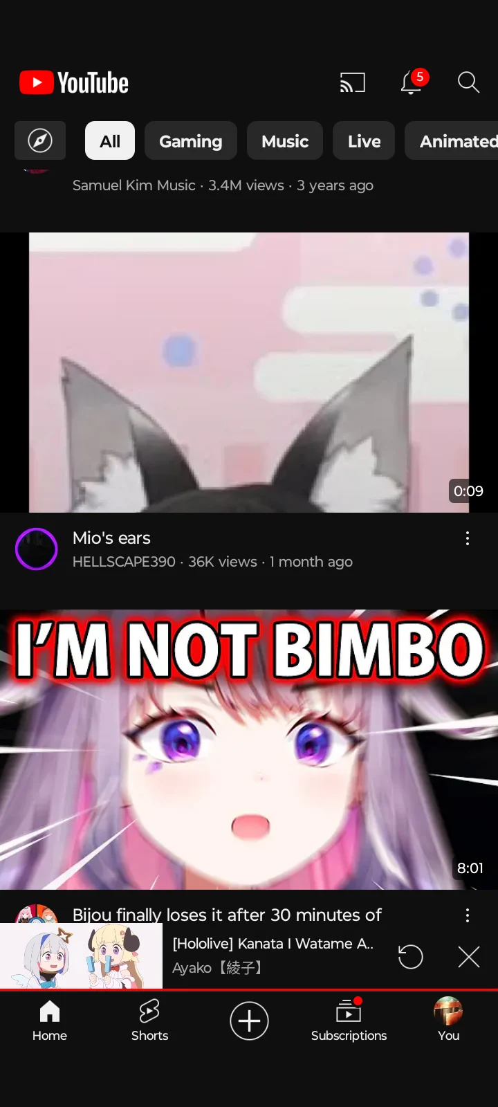 Biboo with cat ears | Scrolller