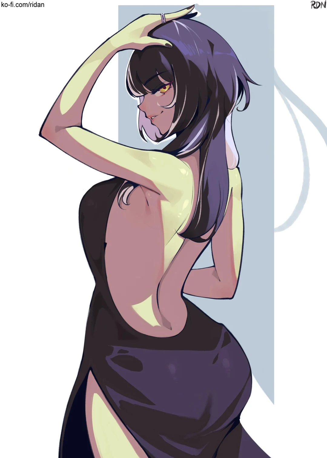 backless dress Shiori (: | Scrolller