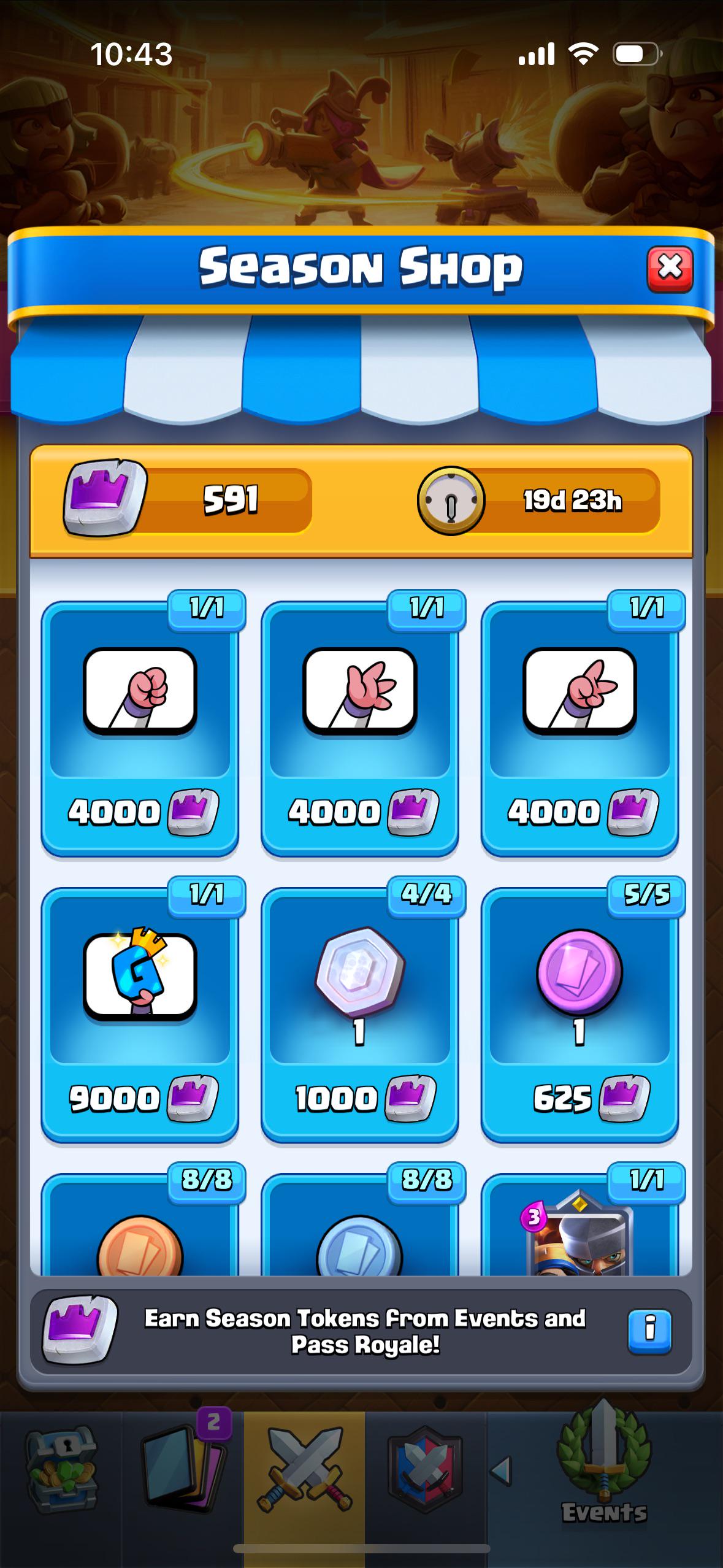 More rewards in season shop | Scrolller