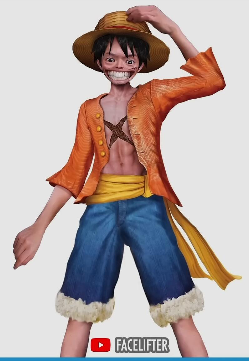 Bayashi as Luffy | Scrolller
