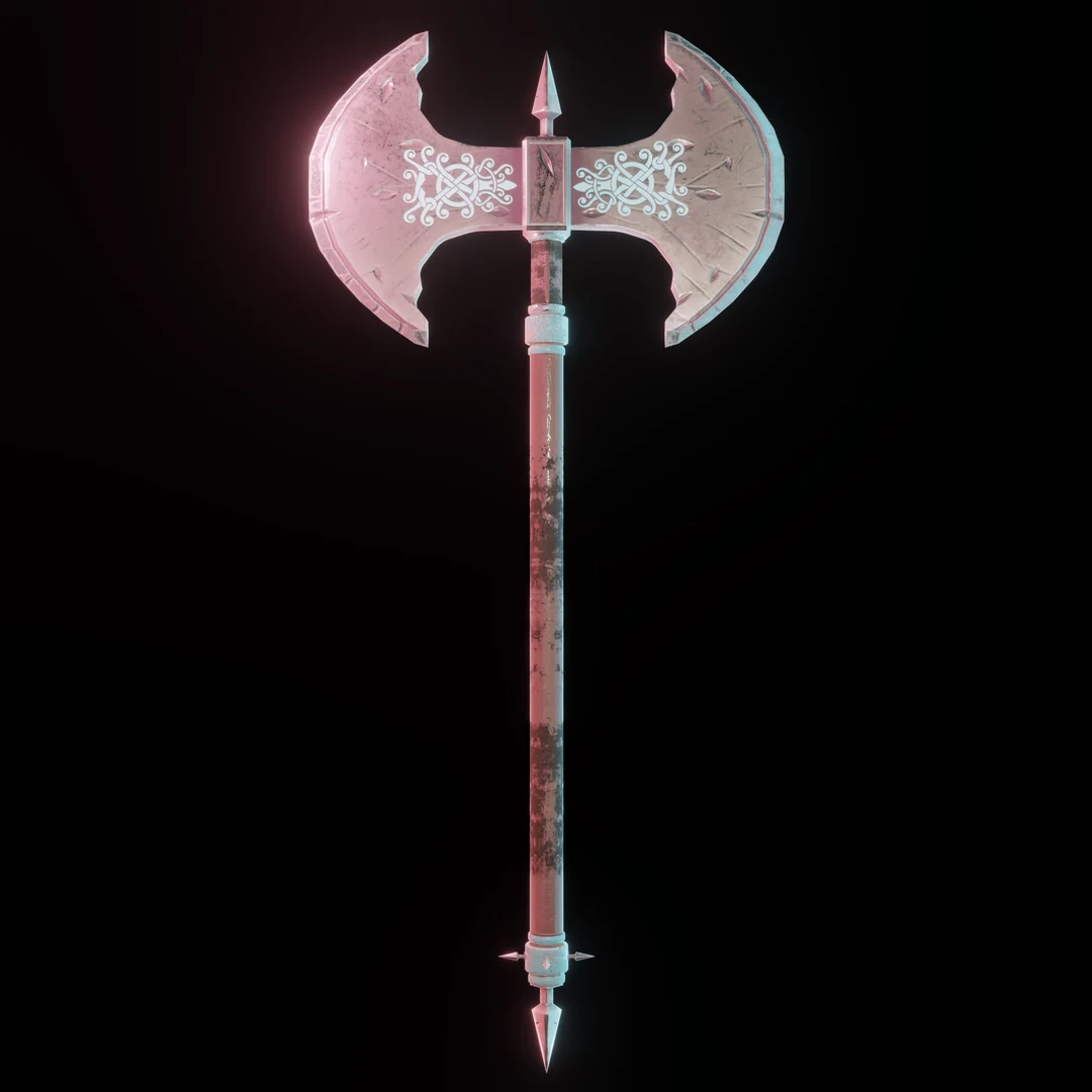 Magic Axe, Leogutim, Render, 2023 | Scrolller