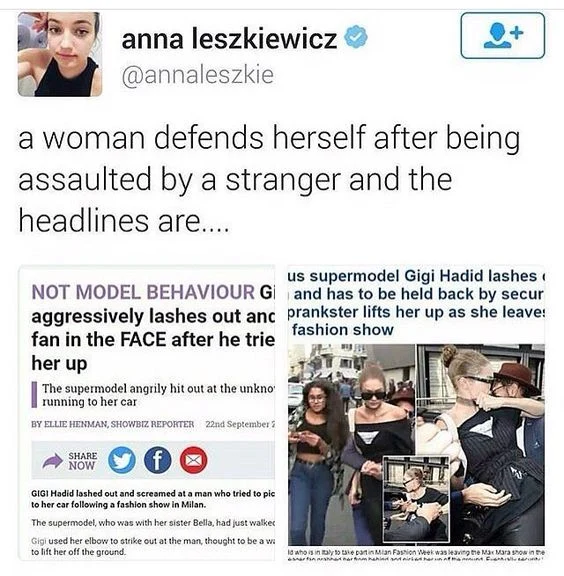 But if he had actually kidnapped her, "Why didn't she fight back?!?!" | Scrolller