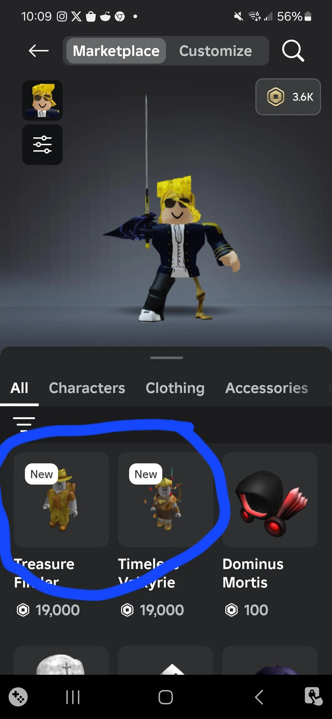 New roblox bundle for 19k | Scrolller