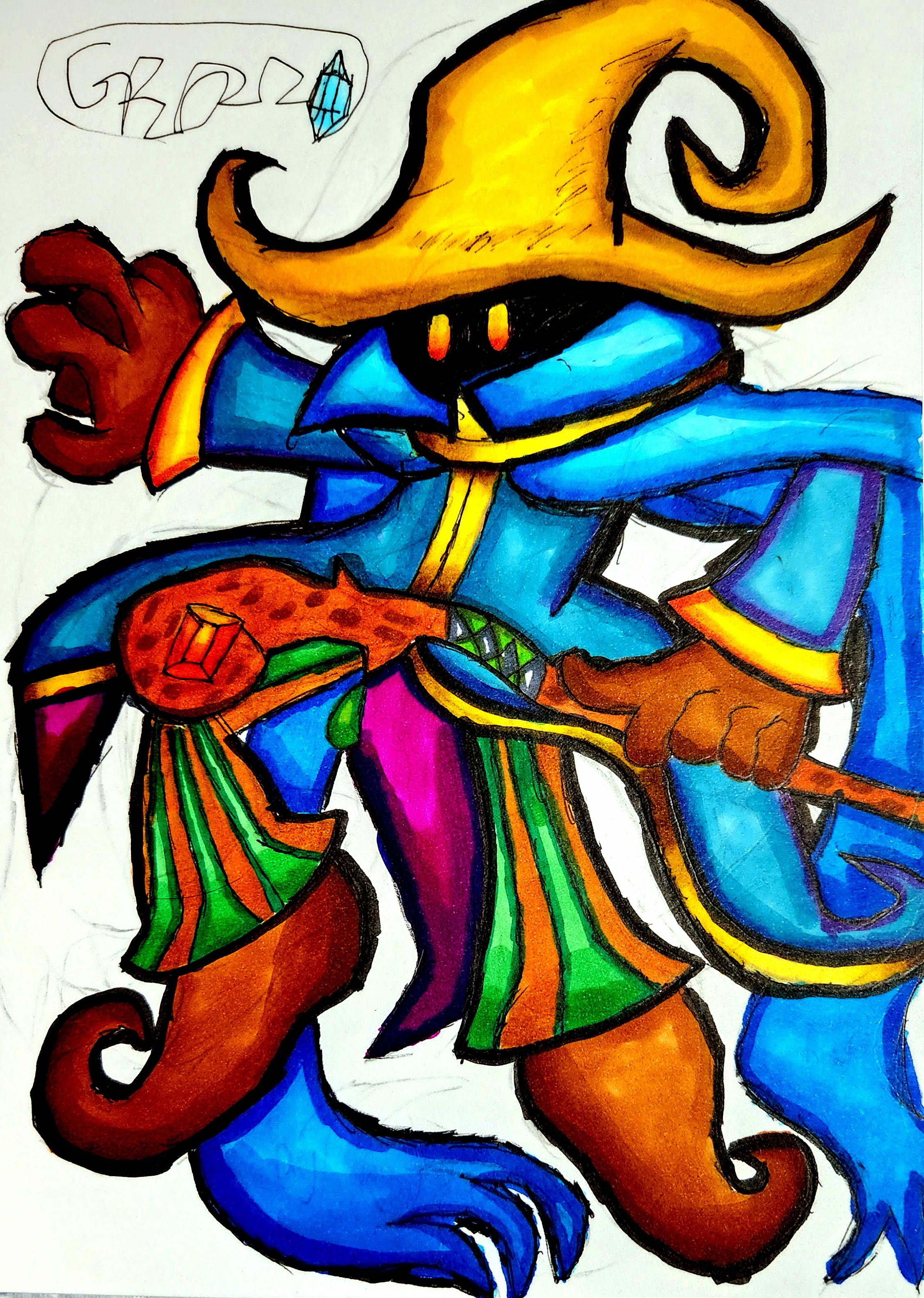 I drew Black Mage 🖤! | Scrolller