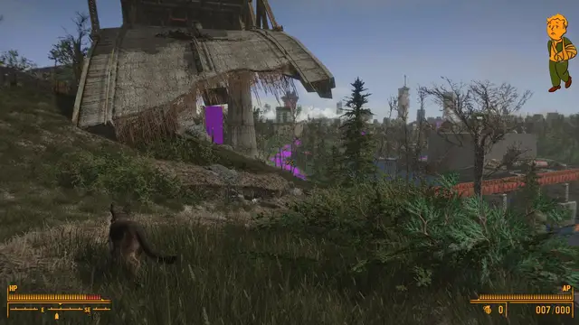 any reason why these purple textures in the distance (I have lots of mods) | Scrolller