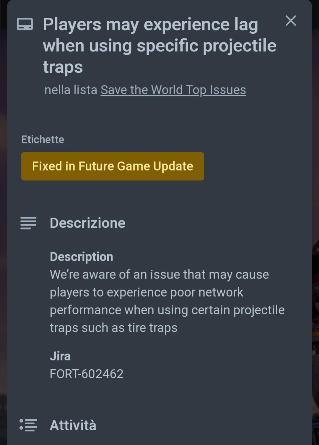 Didn't even notice it was there, hope that ''Future game Update'' doesn't mean never. | Scrolller
