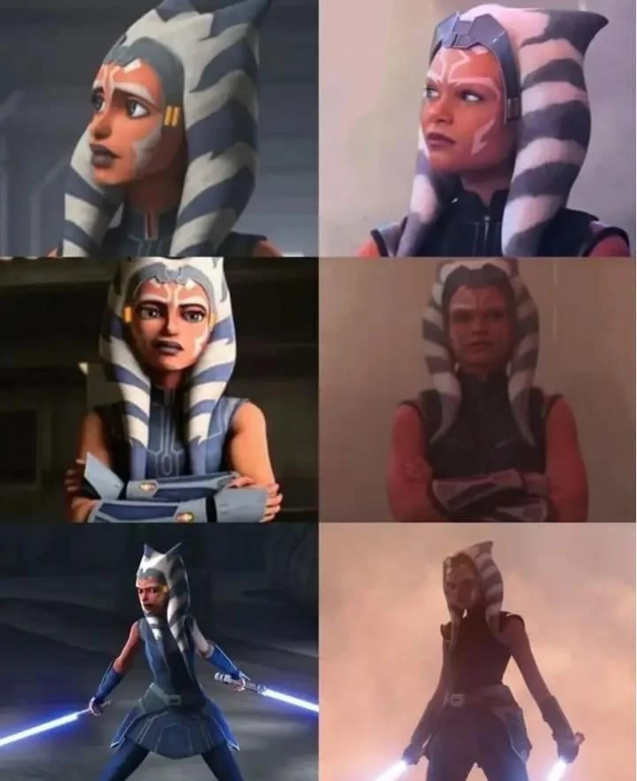 Ariana Greenblatt as young Ahsoka. From Marvel to Star Wars. | Scrolller