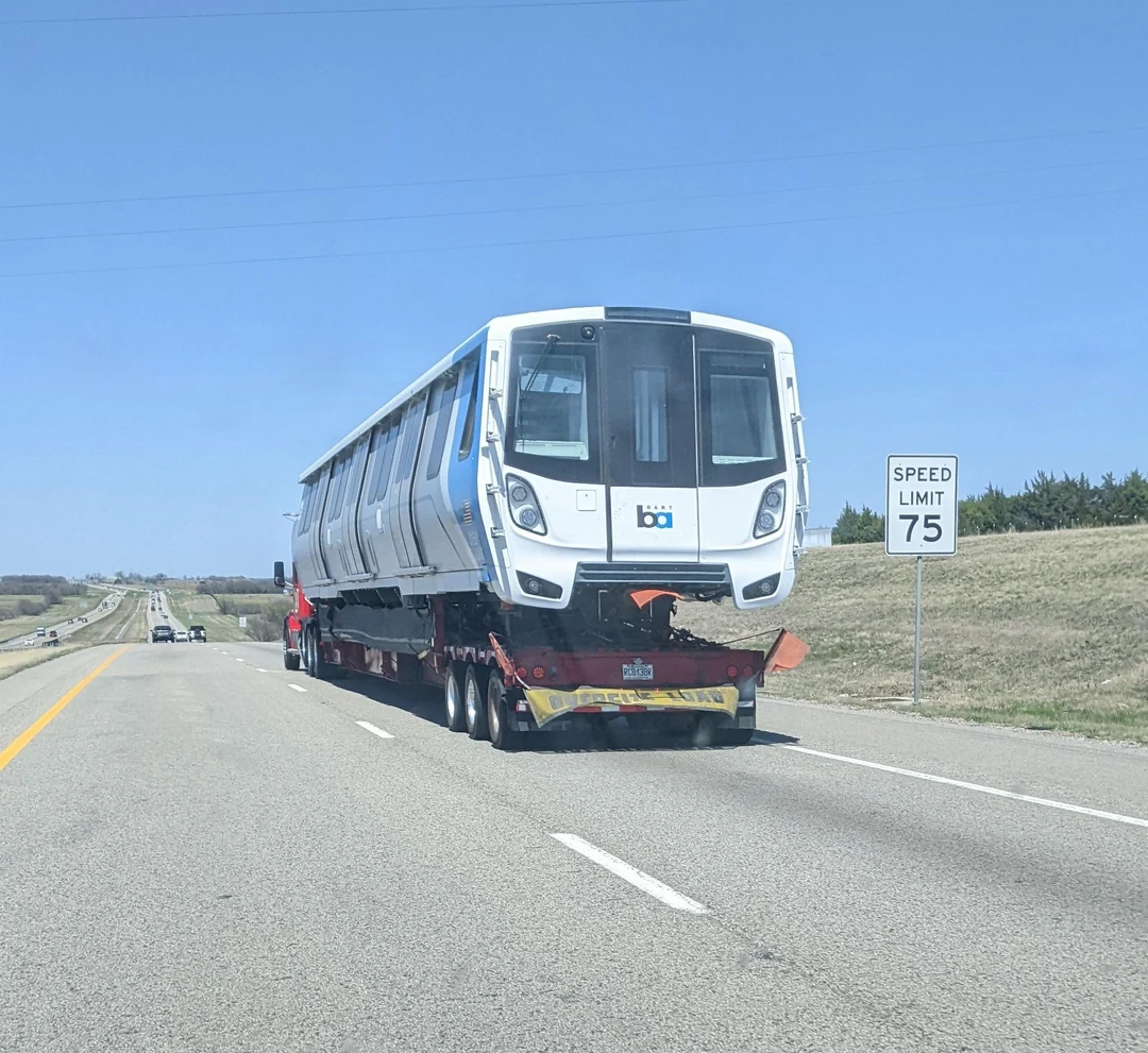 California brought their commuter rail with them to the 35 corridor! | Scrolller